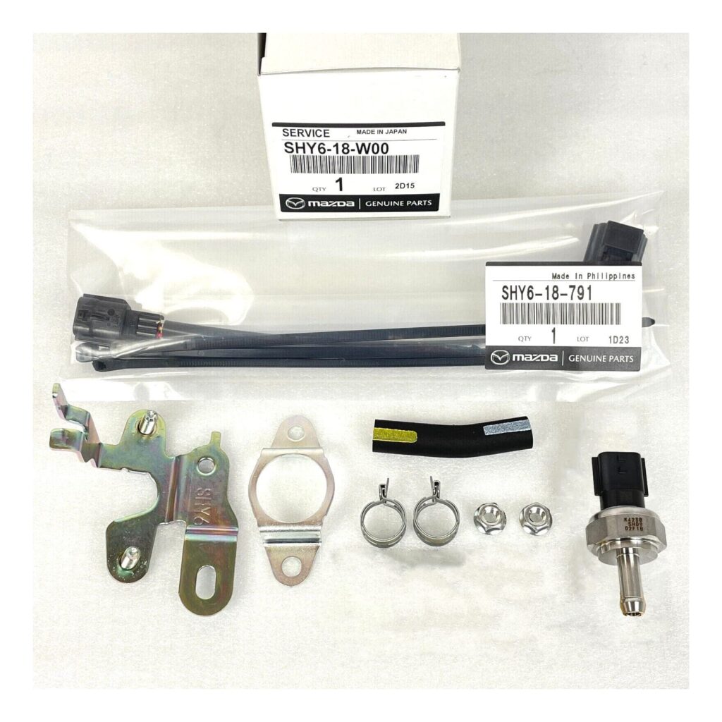 Genuine Mazda Exhaust Pressure Sensor Kit – SHY618W00 – JohnnypartsNZ
